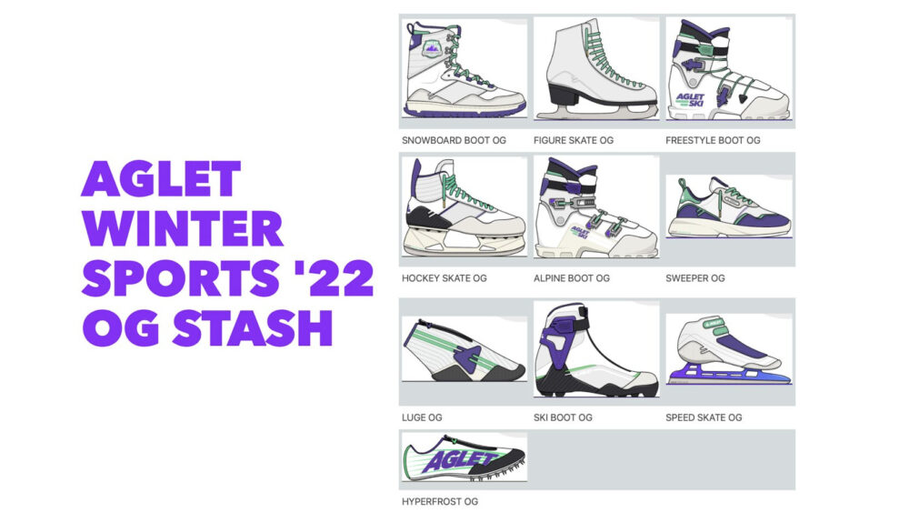 Aglet(アグレット)コレクションのAGLET WINTER SPORTS ’22 OG STASH スニーカーパラメーター一覧 | MEのブログ